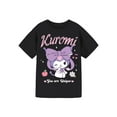 Sanrio Kuromi Girls Short Sleeve Graphic T-Shirt, Sizes 4-16 - Walmart.com