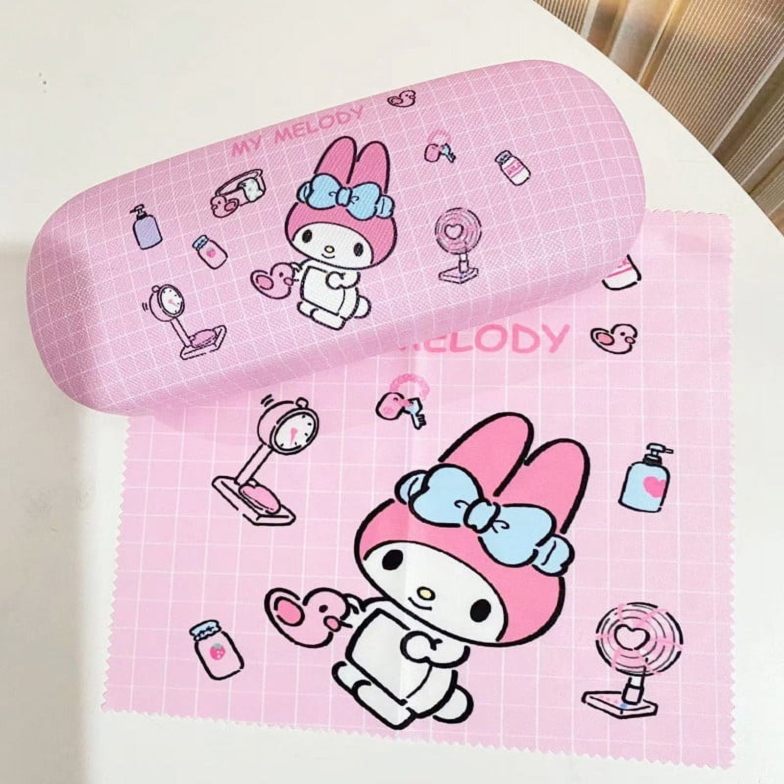 Sanrio Glasses Case New Hello Kitty Kuromi Cinnamoroll Melody Storage ...