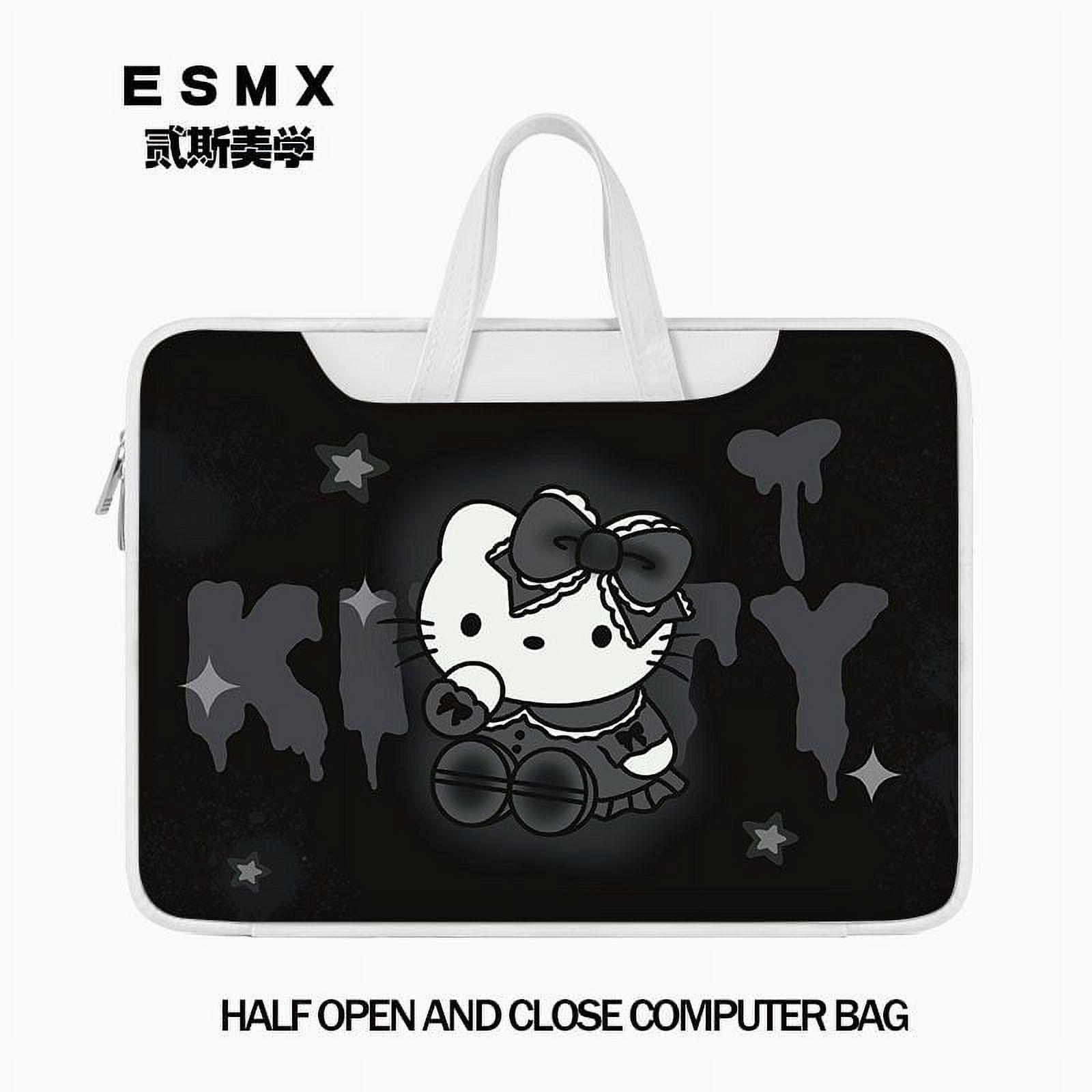Sanrio Gothic Hello Kitty Laptop Bag Briefcase For 12 13.3 14 15.6 16 ...