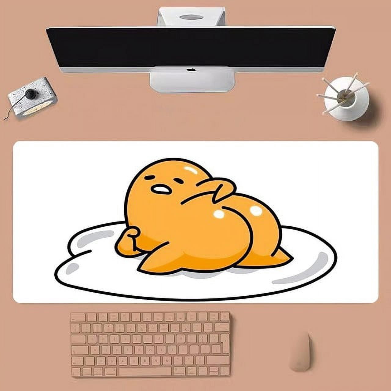 Sanrio Gudetama Mousepad Large Gaming Compute Gamer PC Keyboard Mouse ...