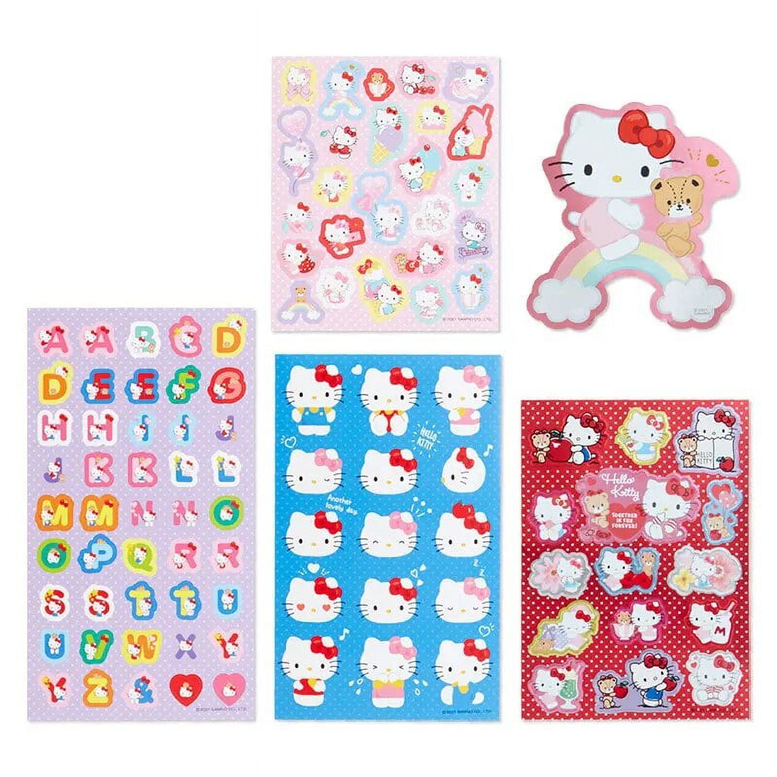 Sanrio Guka Laser Stickers Cartoon Hello Kitty Cinnamoroll Kuromi ...