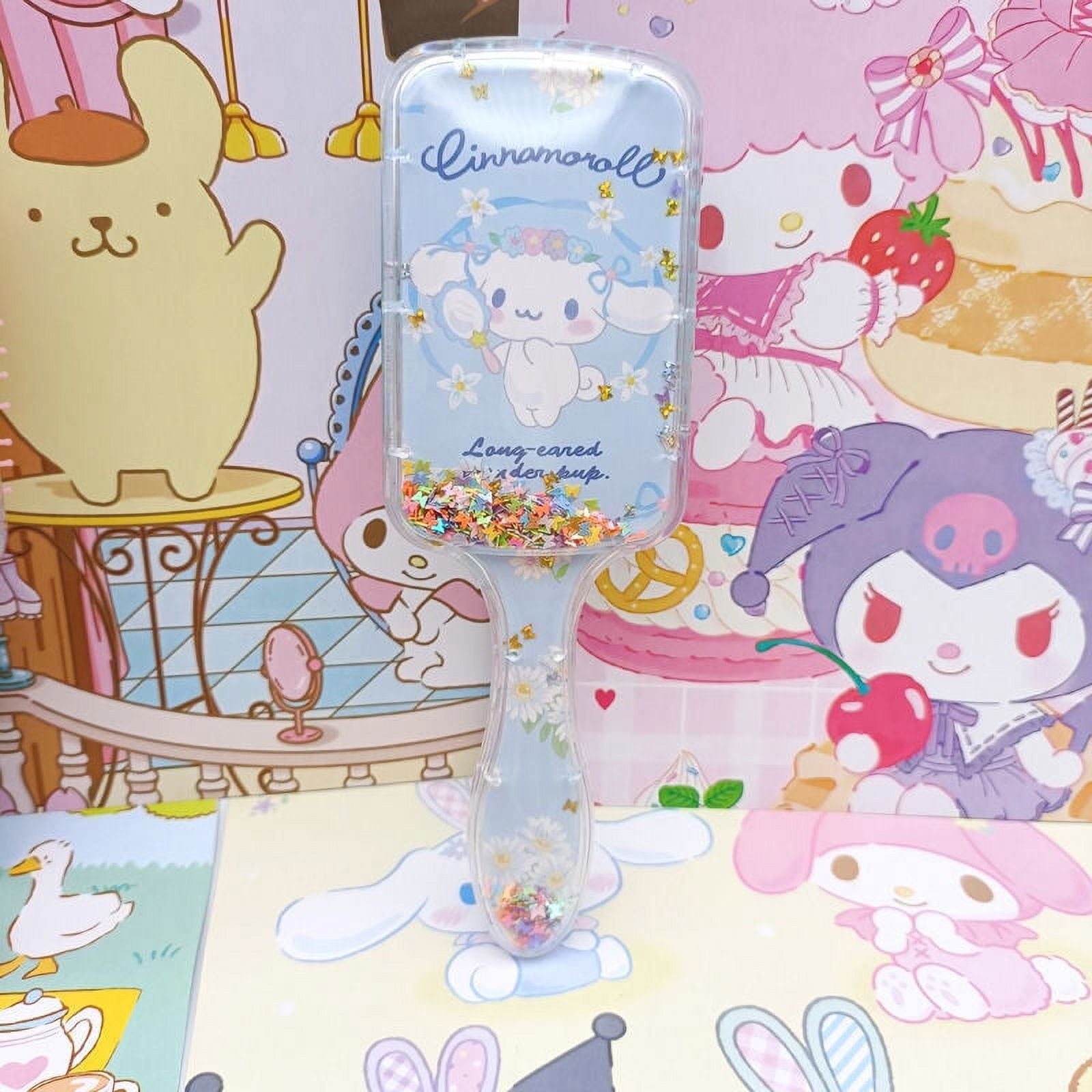 Sanrio Hair Brush Kuromi My Melody Kawaii Handle Combs Hello Kitty ...