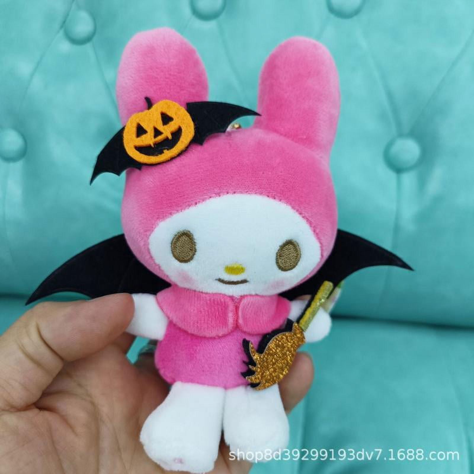 Sanrio Halloween Demon Plush Pendant Kuromi My Melody Hello Kitty Cute ...