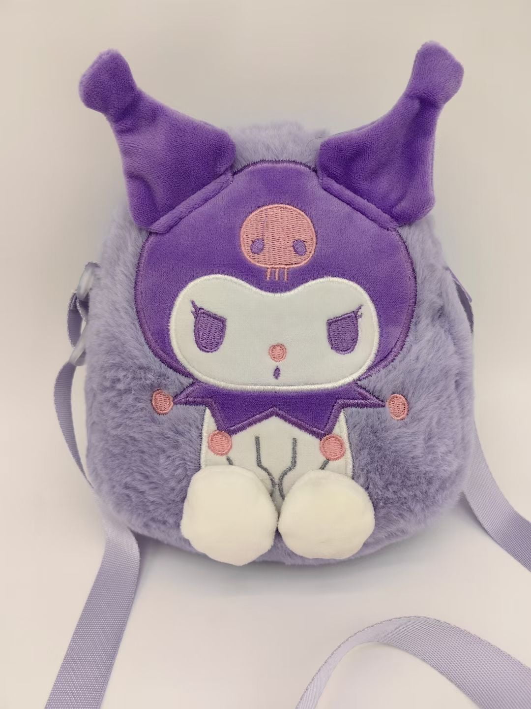 Sanrio Handheld Crossbody Bag Hello Kitty Kuromi Autumn Winter Plush ...