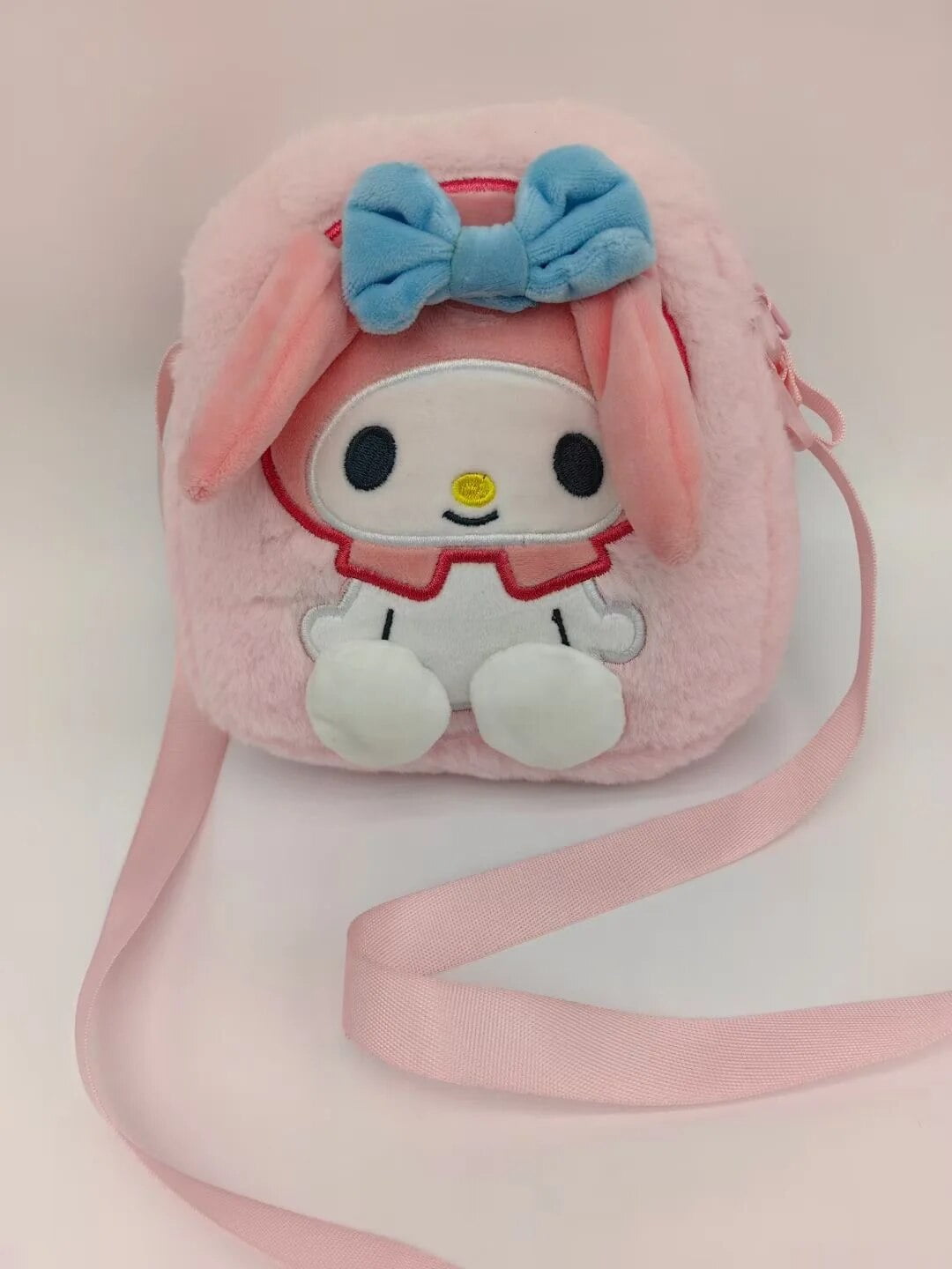 Sanrio Handheld Crossbody Bag Hello Kitty Kuromi Autumn Winter Plush ...