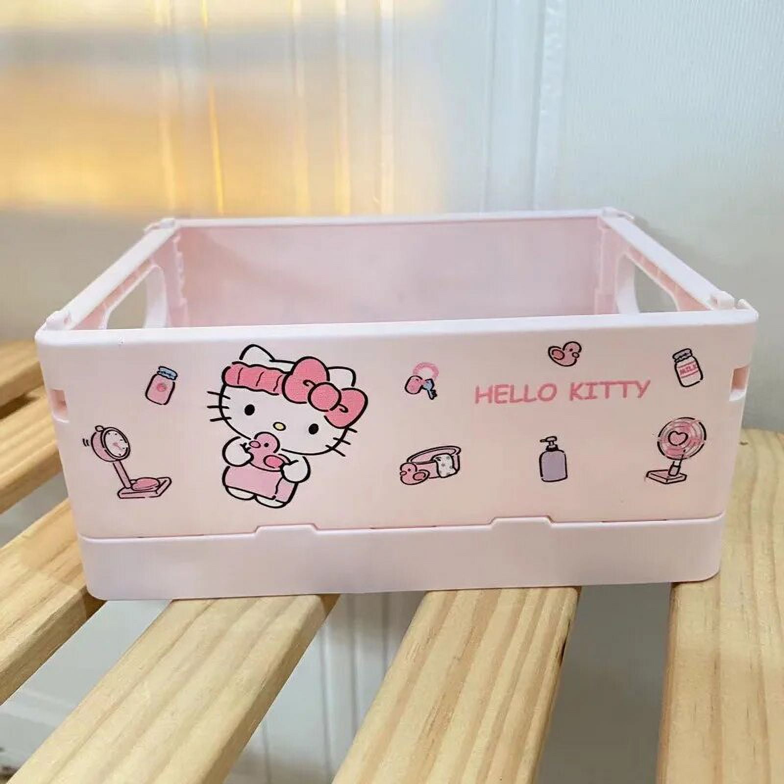 Sanrio Hangyodon My Melody Storage Box Cinnamoroll Foldable Small ...