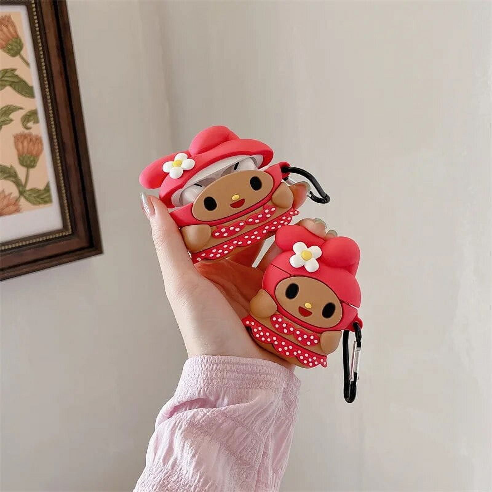 Sanrio Hawaiian Dark Skin Hello Kitty Melody Earphone Case Wireless ...