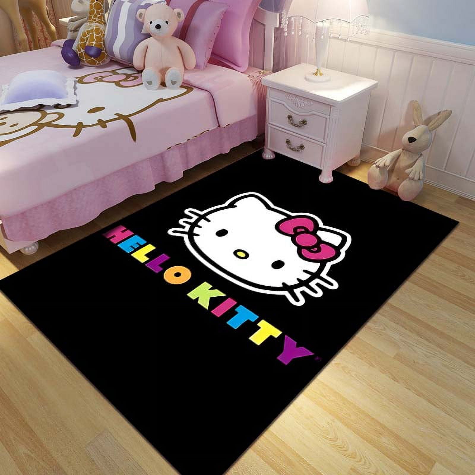 Sanrio Hello Kitey Carpet Rug for Home Living Room Bedroom Doormat ...