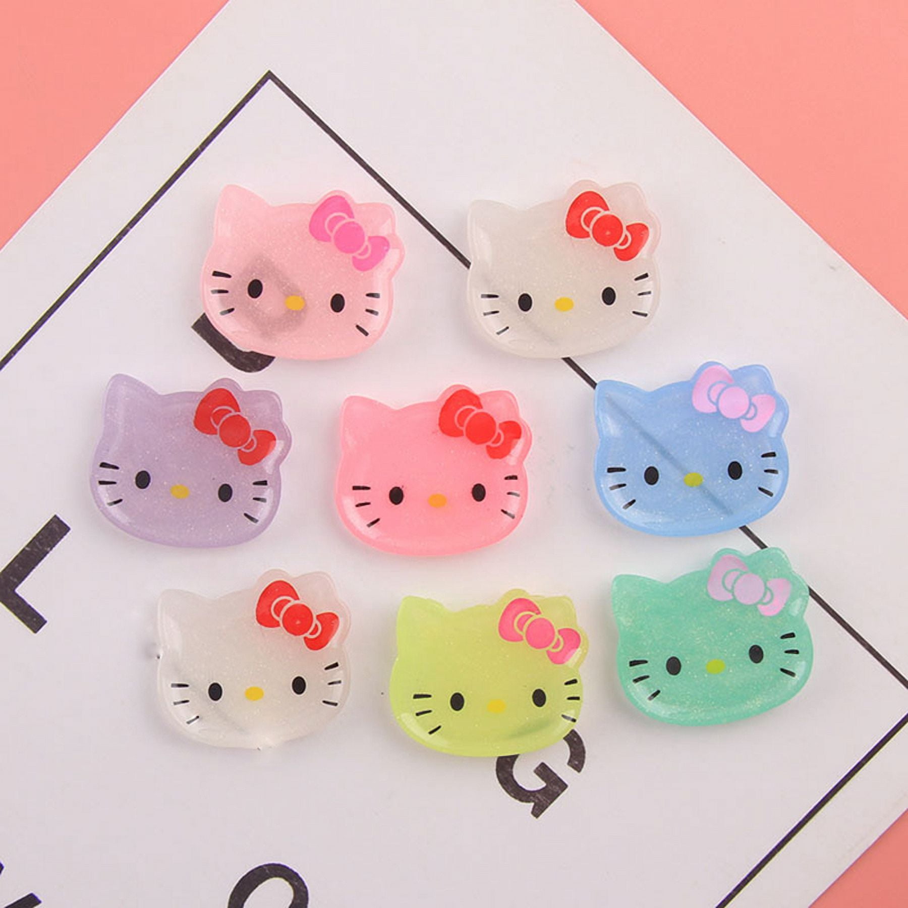Sanrio Hello Kitty 10 New Cute Cartoon Animal kitten Resin Statue ...