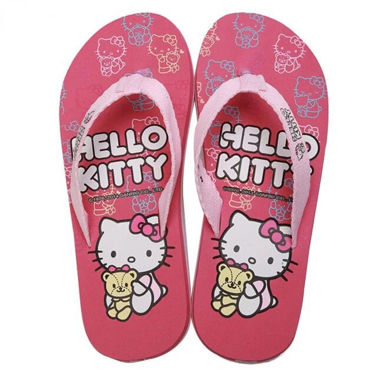 Sanrio Hello Kitty 2000s Woman Flip Flops For Women Y2k Trendy Summer ...