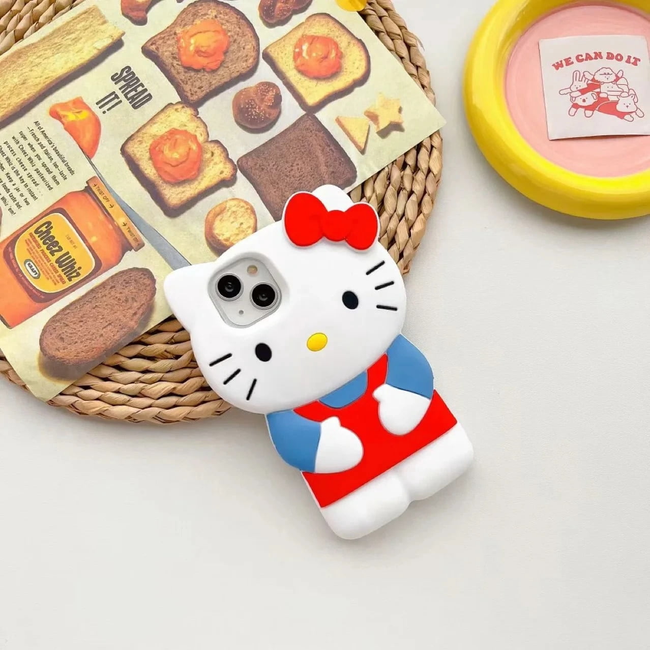 Sanrio Hello Kitty 3D Stereoscopic Phone Case For IPhone 15 14 13 12 11 ...