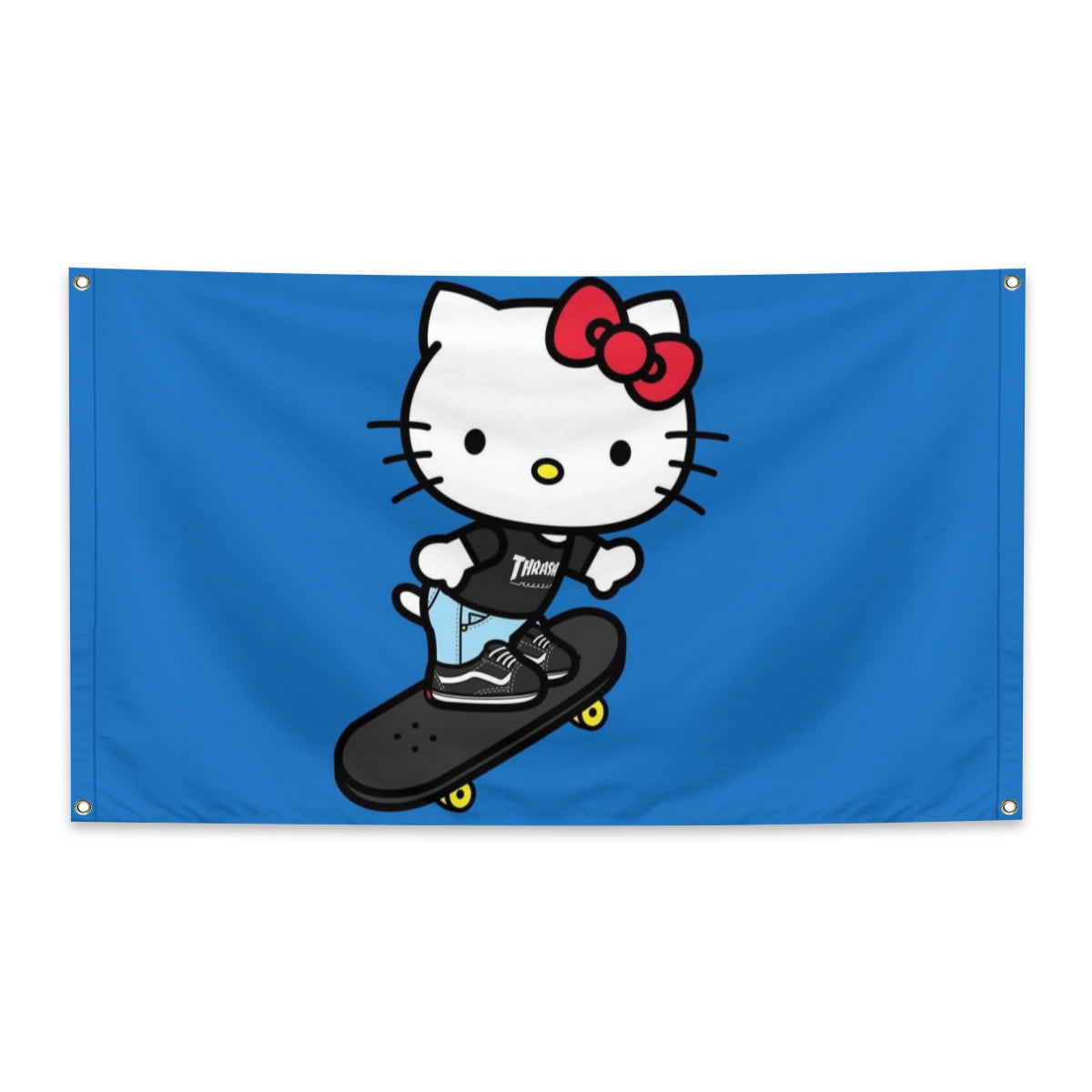 Sanrio Hello Kitty 3x5 ft Face Flag - Vivid Color and Fade proof ...