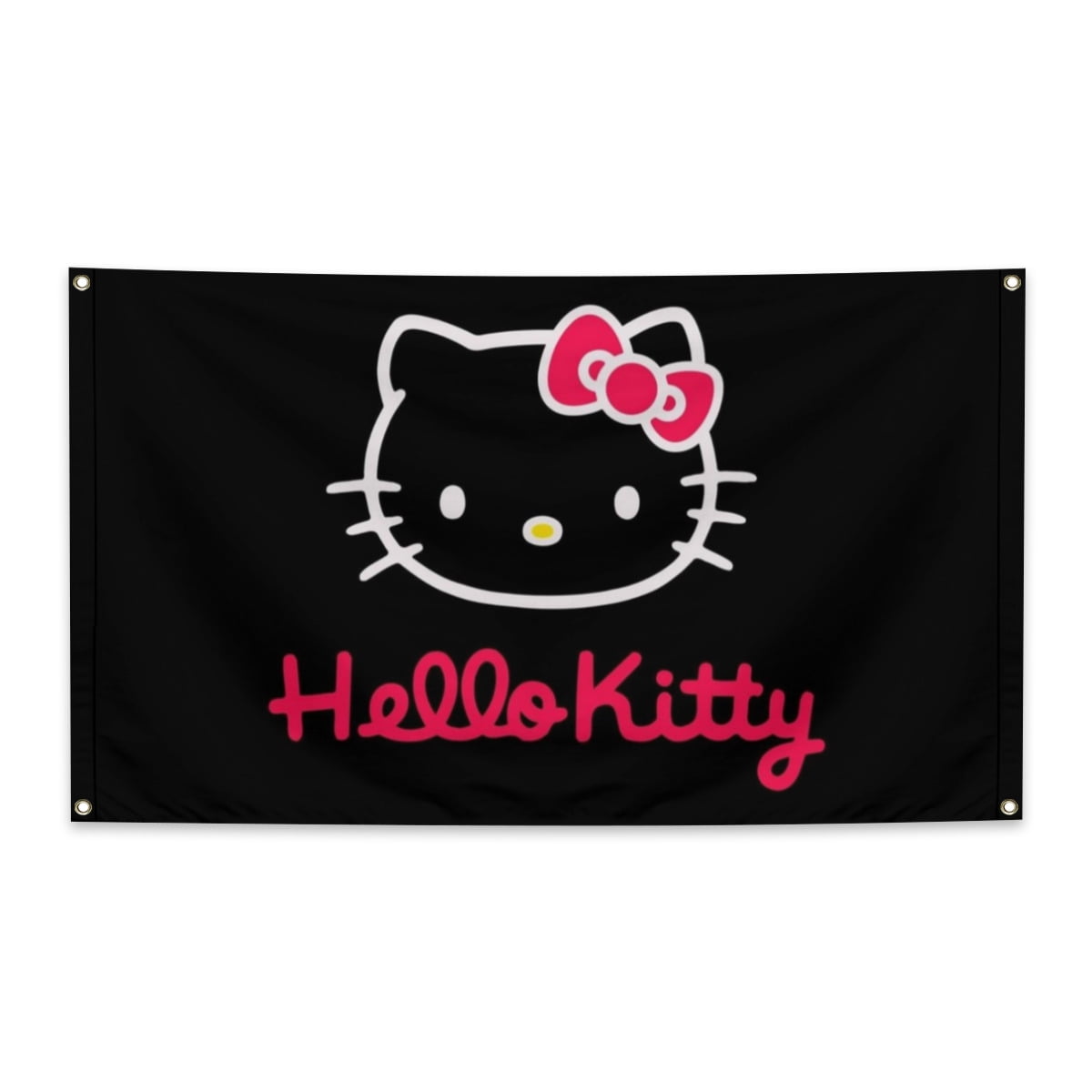 Sanrio Hello Kitty 3x5 ft Face Flag - Vivid Color and Fade proof ...