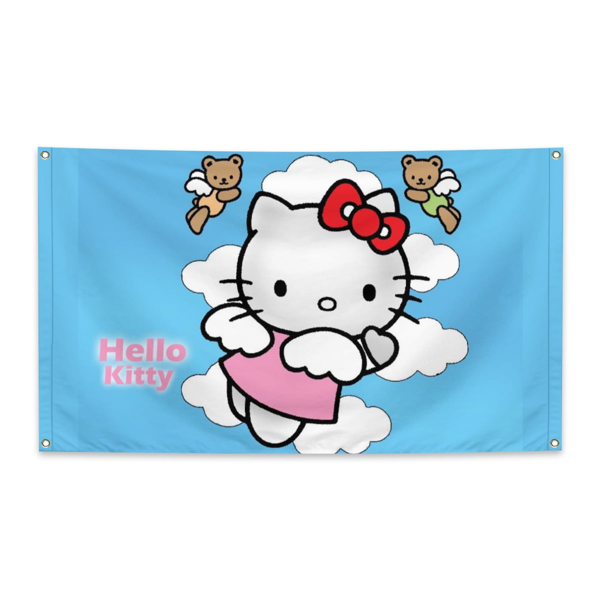 Sanrio Hello Kitty 3x5 ft Face Flag - Vivid Color and Fade proof ...