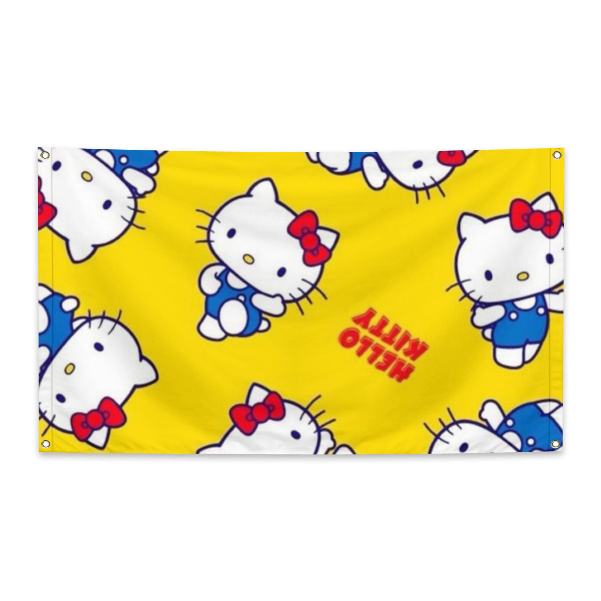 Sanrio Hello Kitty 3x5 ft Face Flag - Vivid Color and Fade proof ...