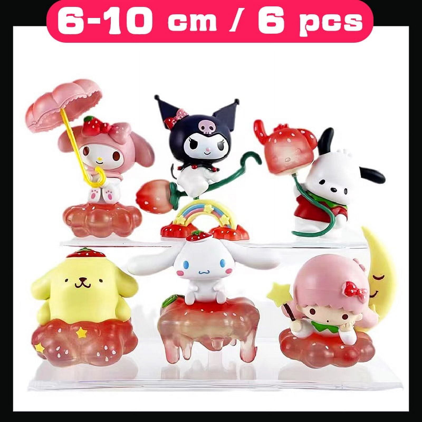 Sanrio Hello Kitty #6 Figures Blind Box My Melody and Figurine Toys ...