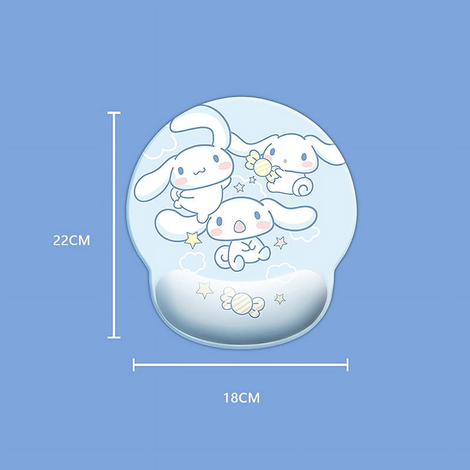 Sanrio Hello Kitty Anime Cinnamonroll Silicone Wrist Pad One Piece Set ...