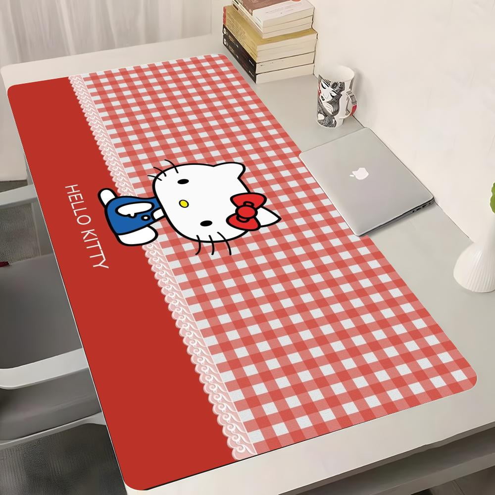Sanrio Hello Kitty Anime H-Hello K-Kitty Mouse Pad Gaming Abstract ...