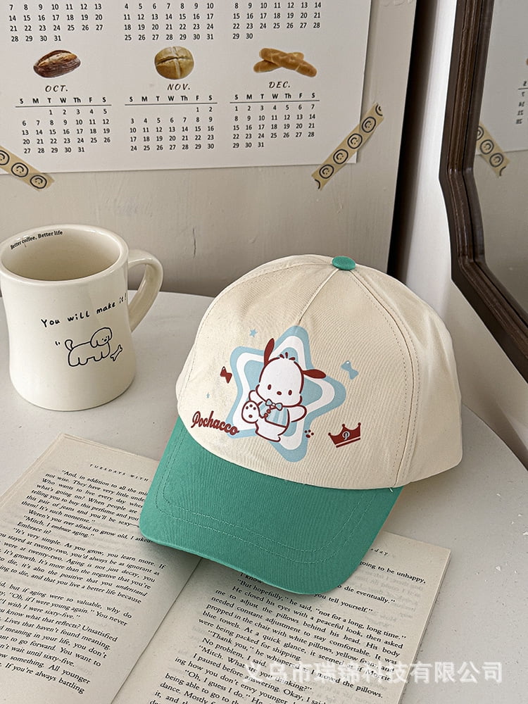 Sanrio Hello Kitty Anime Kawaii Kuromi Sun Hat Summer Cute Cinnamoroll ...