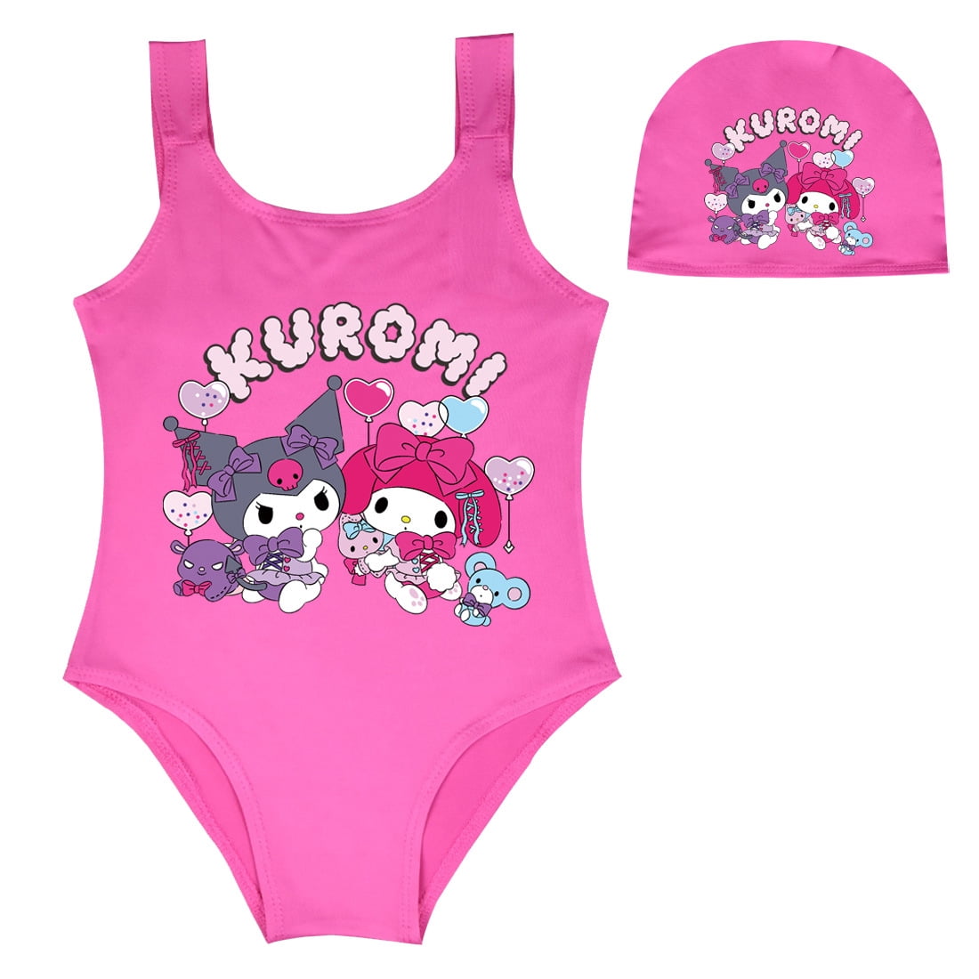 Sanrio Hello Kitty Anime Kawaii Sanrios Hellokittys My Melody Cinnamoroll Suspender Swimsuit