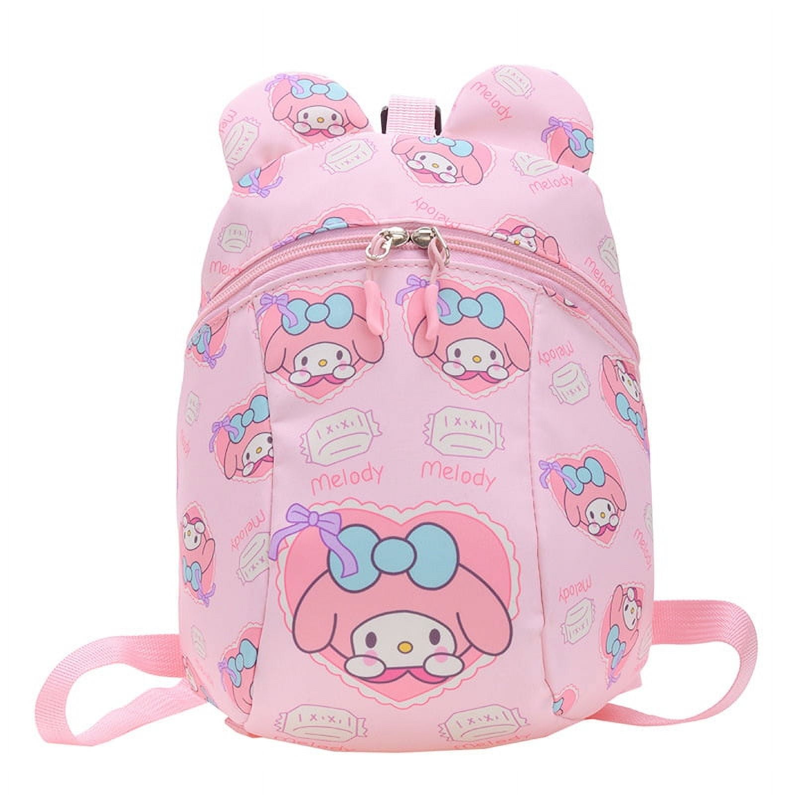 Sanrio Hello Kitty Anti-Lost Backpack Bags Kuromi Schoolbag Cinnamoroll ...