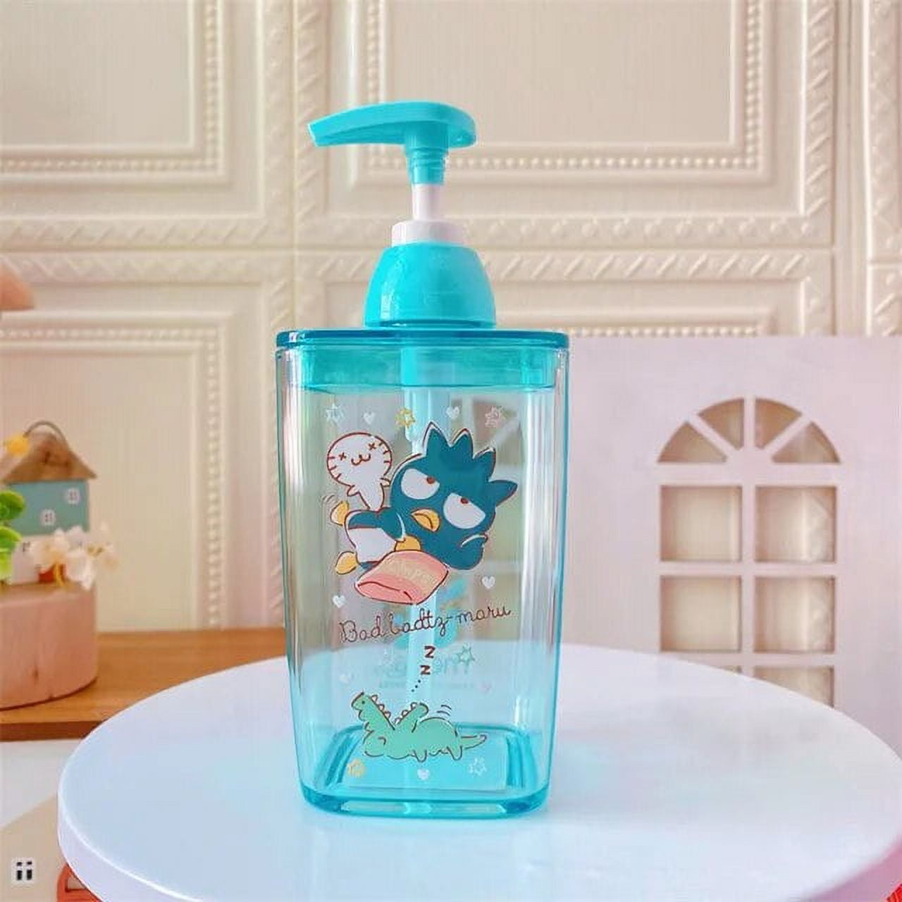 Sanrio Hello Kitty Bathroom Portable Soap Dispensers Lotion Shampoo Shower Gel Holder Soap