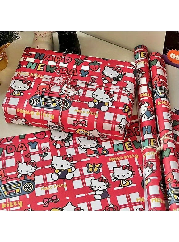 Hello Kitty Gift Wrap in Hello Kitty Party Supplies - Walmart.com