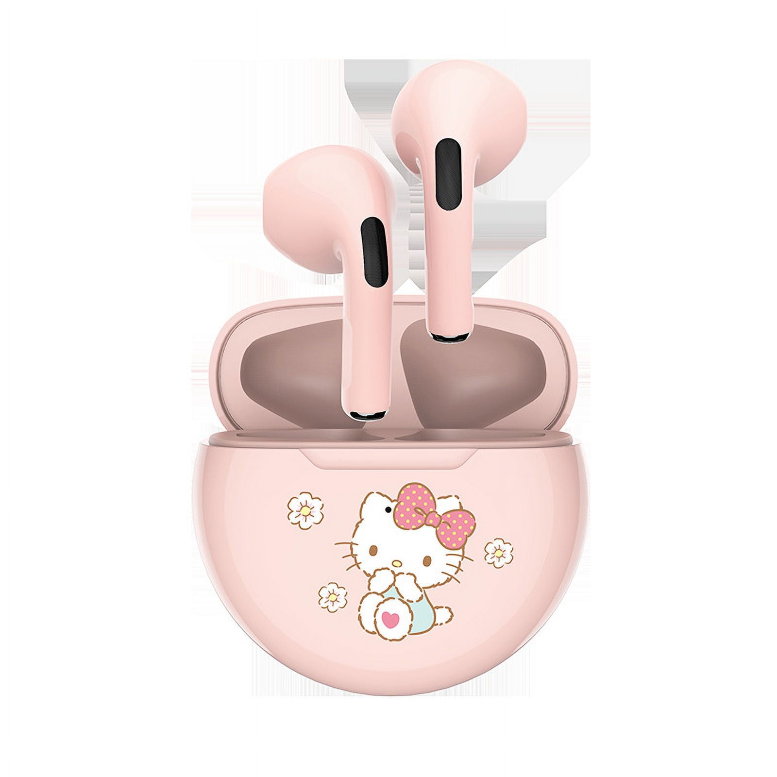 Sanrio Hello Kitty Bluetooth-Compitible Earphone Sport Semi-In-Ear ...