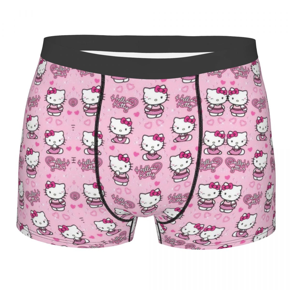 Sanrio Hello Kitty Boxer Shorts For Homme 3D Printed Cat Cartoon ...