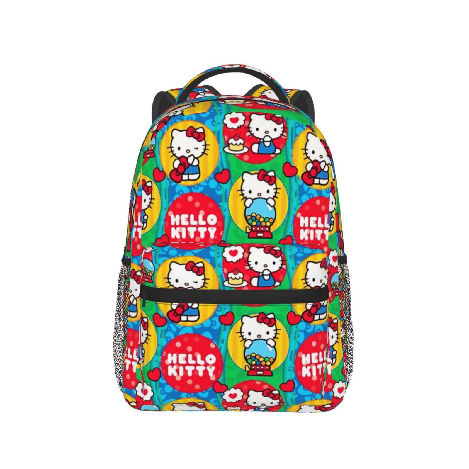 Sanrio Hello-Kitty Bubbles Backpack,Fabric & PVC Backpack with ...