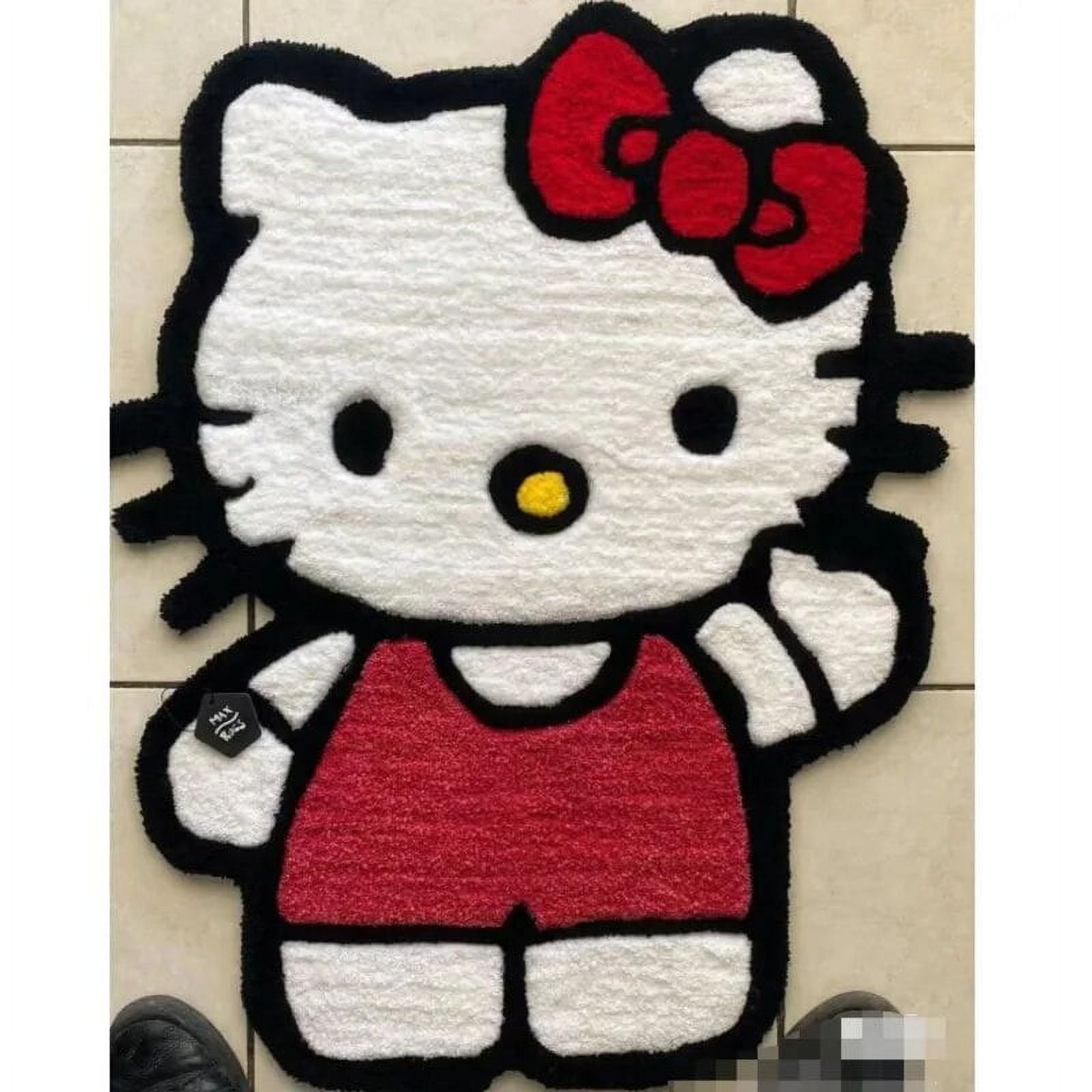 Sanrio Hello Kitty Carpet Kawaii Angle Kitty Plush Fluffy Rug Cartoon ...