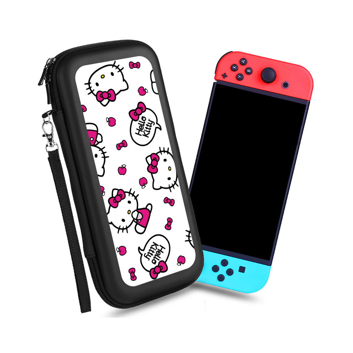 Sanrio Hello Kitty Carrying Case for Nintendo Switch and New Switch ...