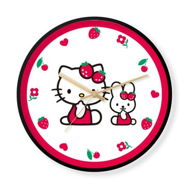 Sanrio My Melody Wall Clock Bedroom Decorate Hello Kitty Little ...