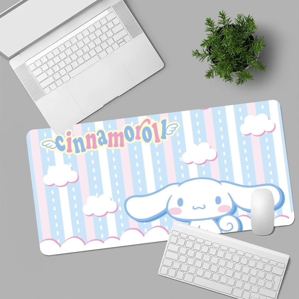 Sanrio Hello Kitty Cartoon C-Cinnamoroll cute dog Mousepad Computer ...