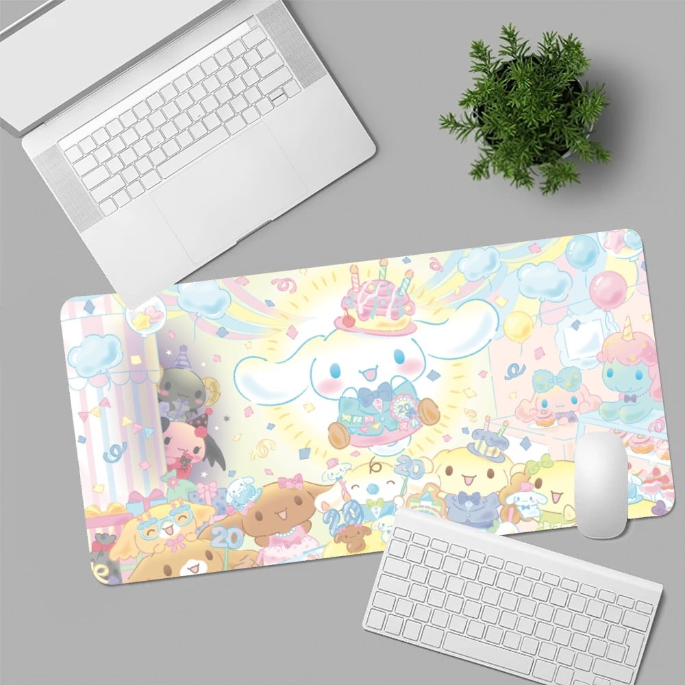 Sanrio Hello Kitty Cartoon C-Cinnamoroll cute dog Mousepad Computer ...