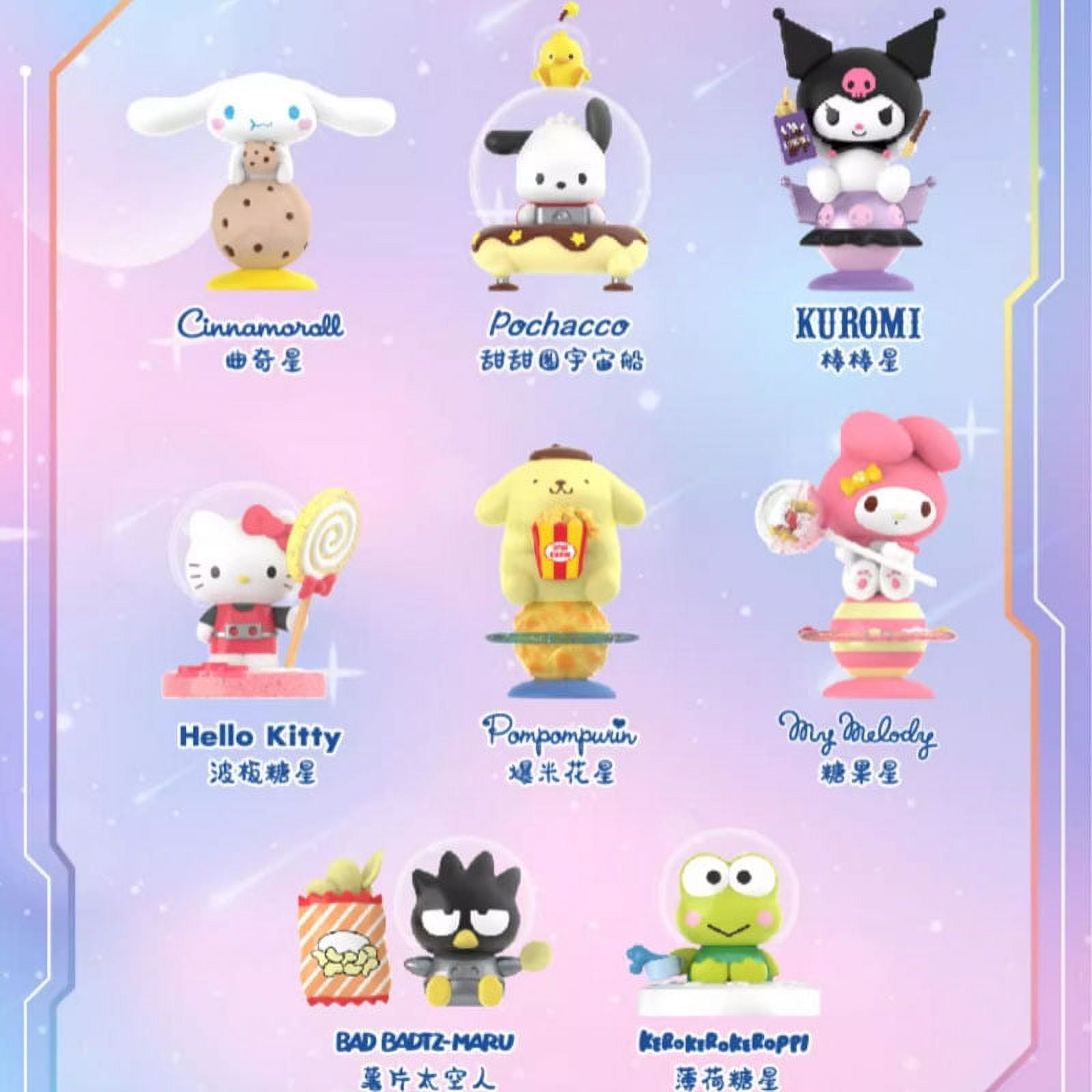 Sanrio Hello Kitty Cartoon Figure Snack Planet Series Kitty Cinnamoroll ...