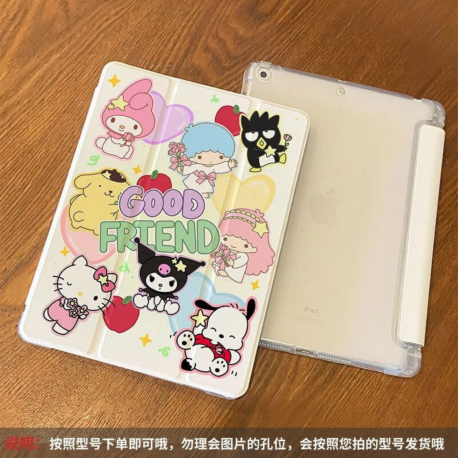 Sanrio Hello Kitty Cartoon IPad Protective Case Ipad Pro 10.2 Air 2 3 ...