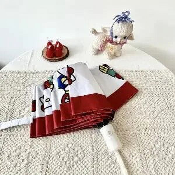 Sanrio Hello Kitty Cartoon Printed Women Umbrella Y2k Korean Aesthetic ...