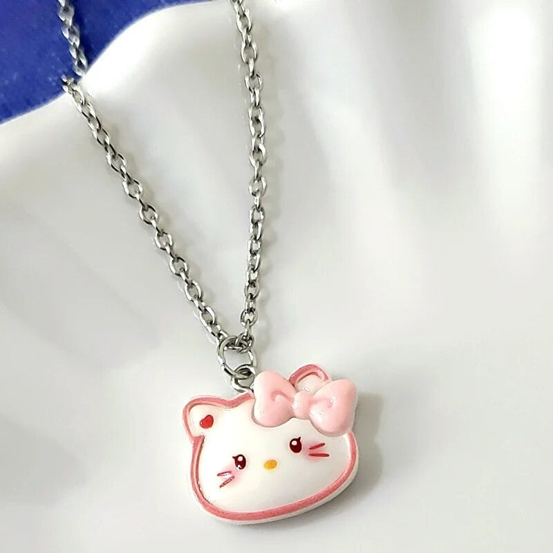 Sanrio Hello Kitty Cartoon Ring Anime Figures Kuromi My Melody Pochacco ...