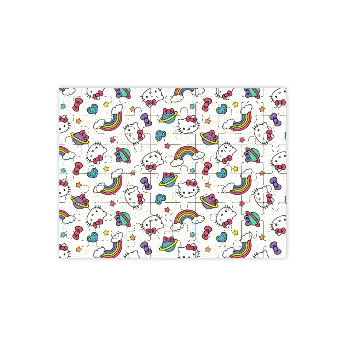 Sanrio Hello Kitty Cartoon Wooden Jigsaw Puzzles for Kids - Learning ...