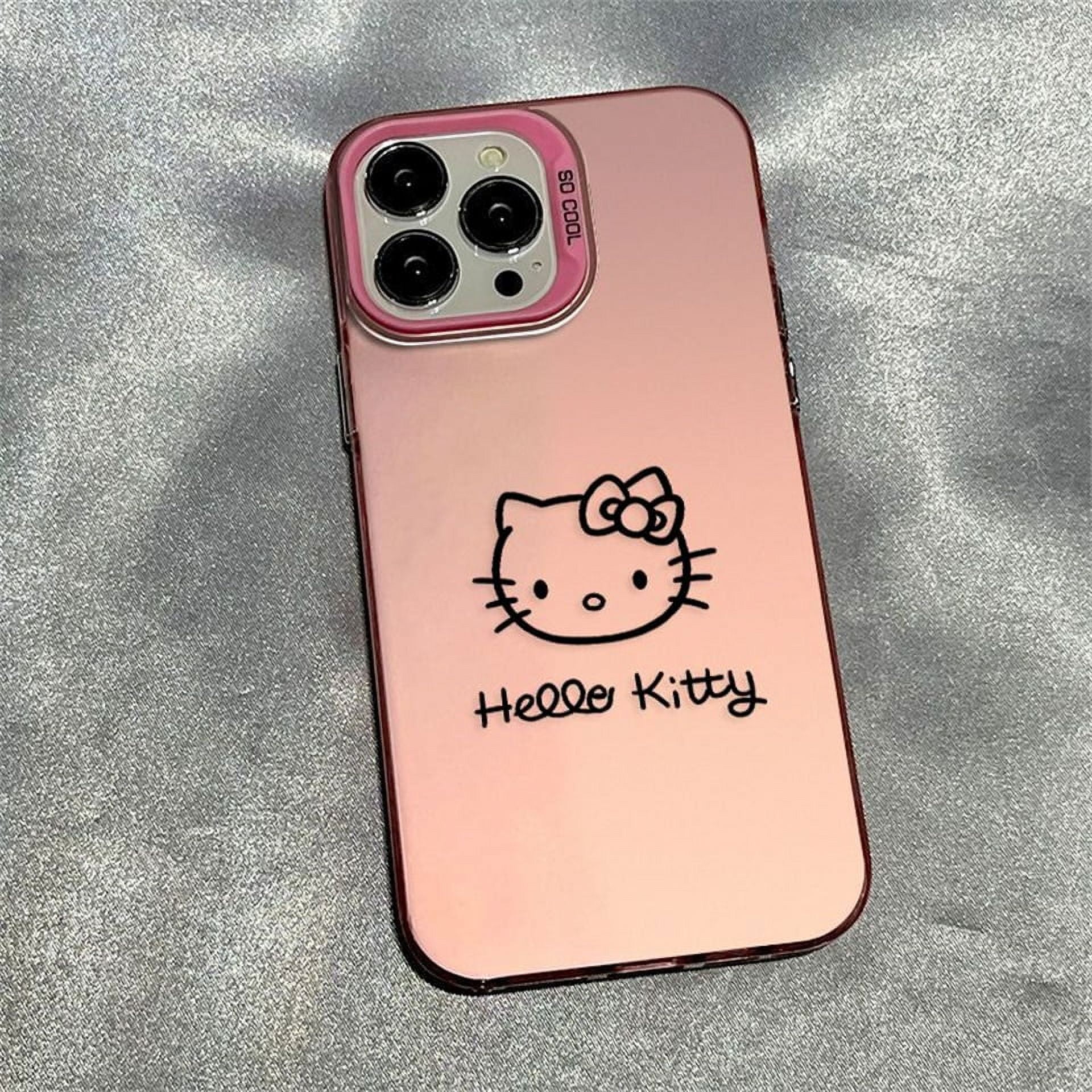 Sanrio Hello Kitty Cases For iPhone 15 14 13 11 12 Pro Max XS XR 7 8 Plus Cartoon Cute ...