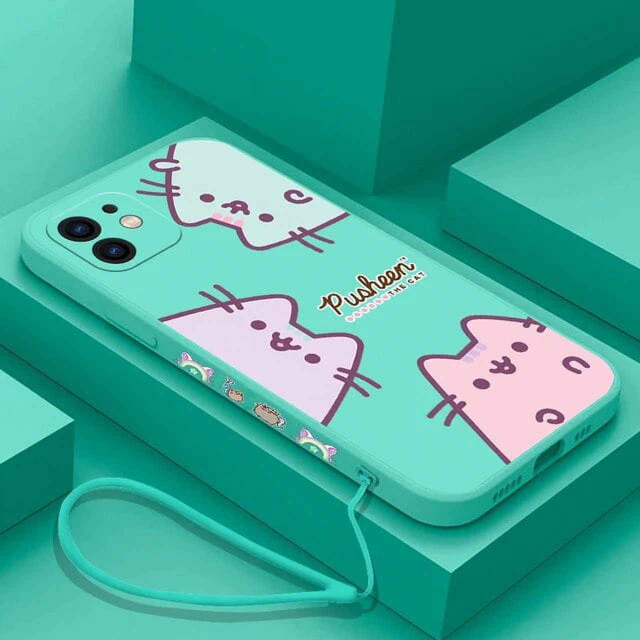 Sanrio Hello Kitty Cat pusheens Case For Samsung A81 A53 A91 A50 A12 ...