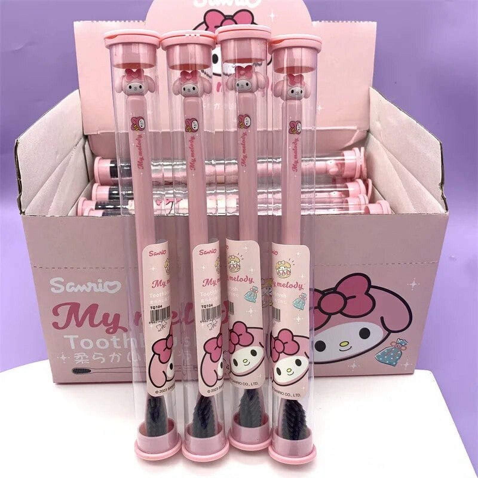Sanrio Hello Kitty Cinnamoroll Charcoal Fibre Toothbrush Cartoon Soft ...