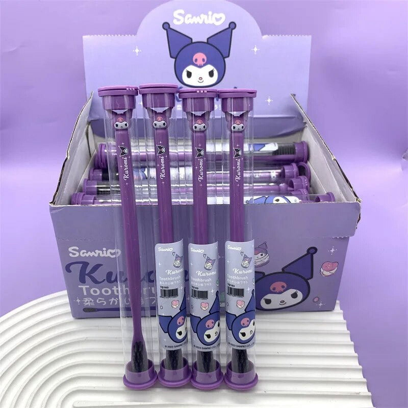 Sanrio Hello Kitty Cinnamoroll Charcoal Fibre Toothbrush Cartoon Soft ...