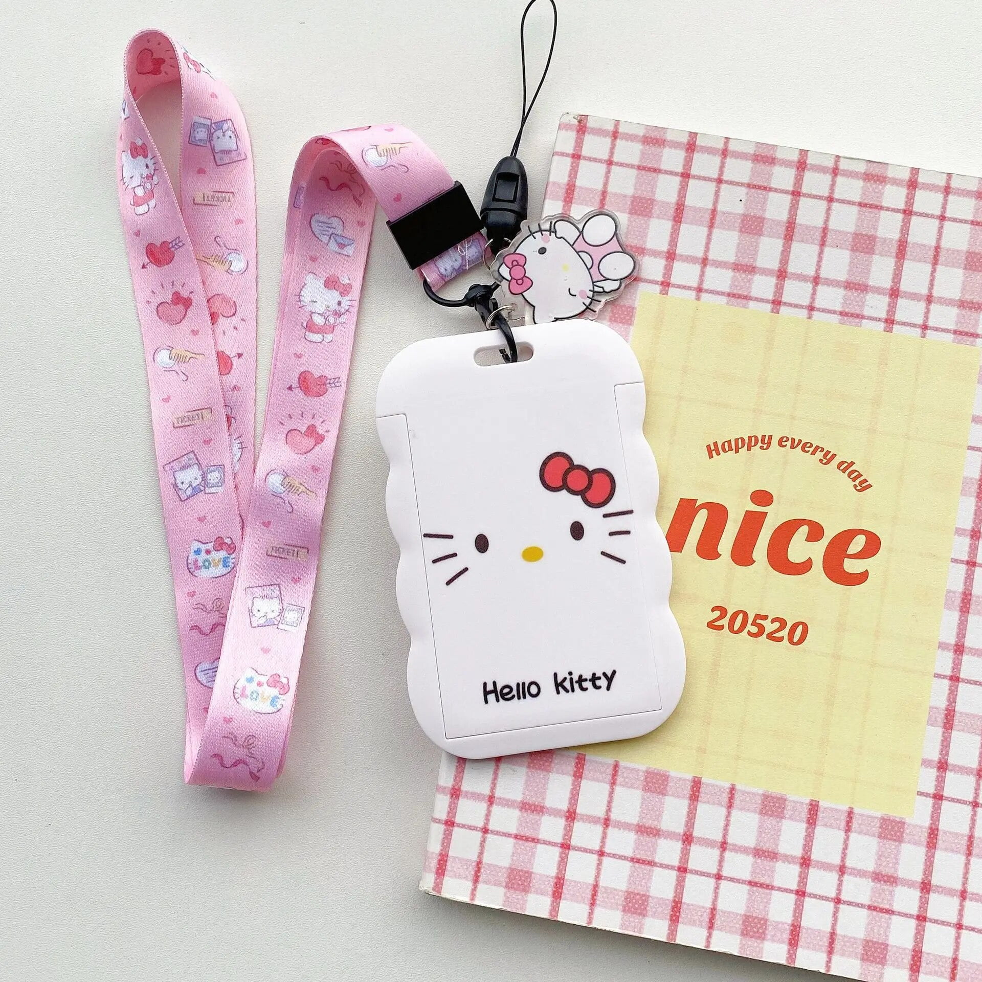 Sanrio Hello Kitty Cinnamoroll Melody Lanyard For Keys ID Card Bus Gym ...