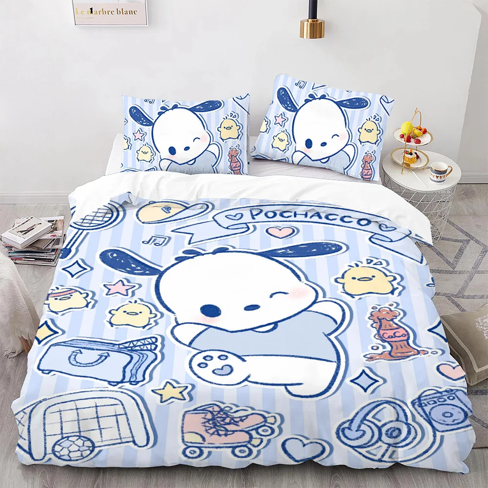 Sanrio Hello Kitty Cinnamoroll My Melody Kuromi Bedding Sets Comforter ...