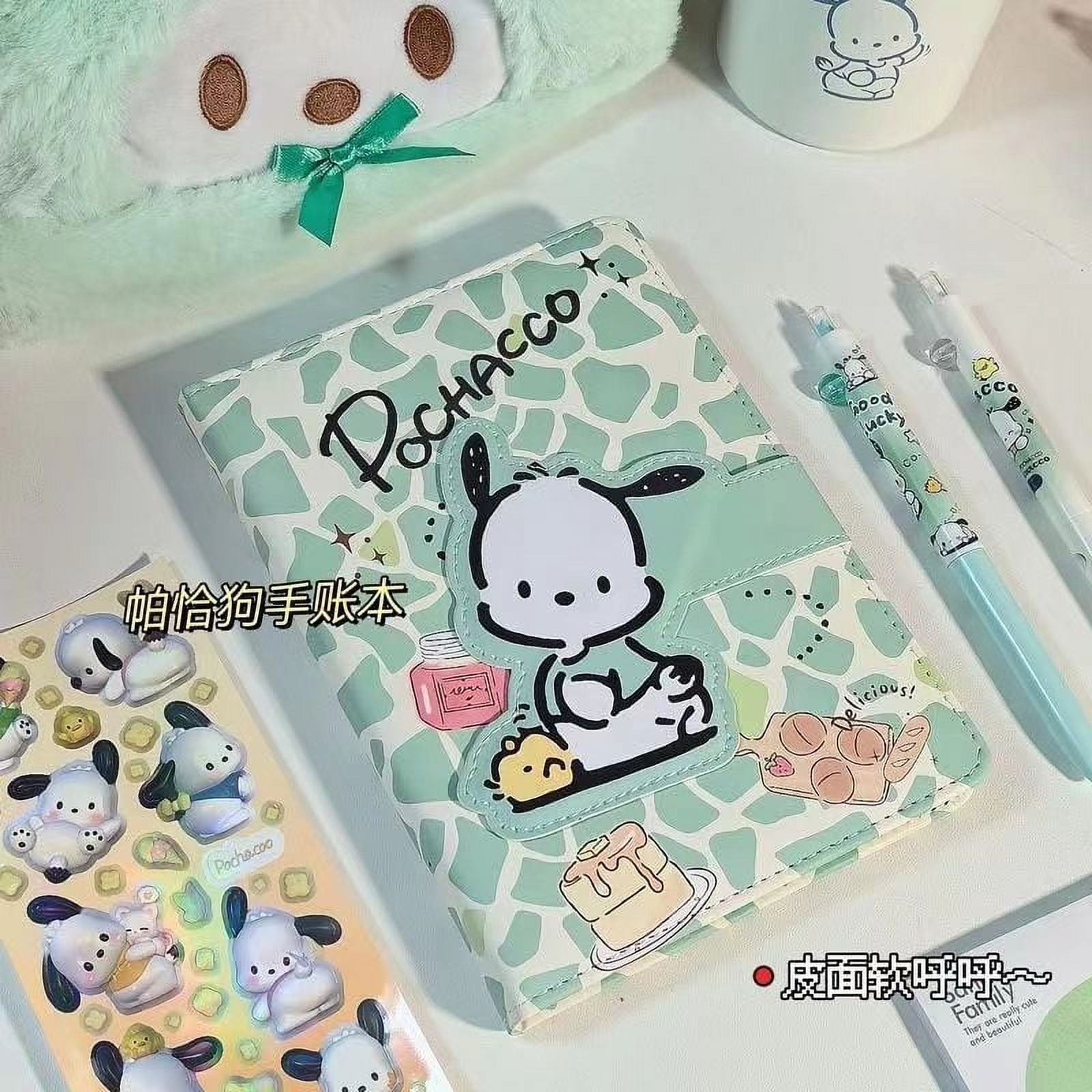 Sanrio Hello Kitty Cinnamoroll Pochacco Kuromi Cute Notebook Student ...