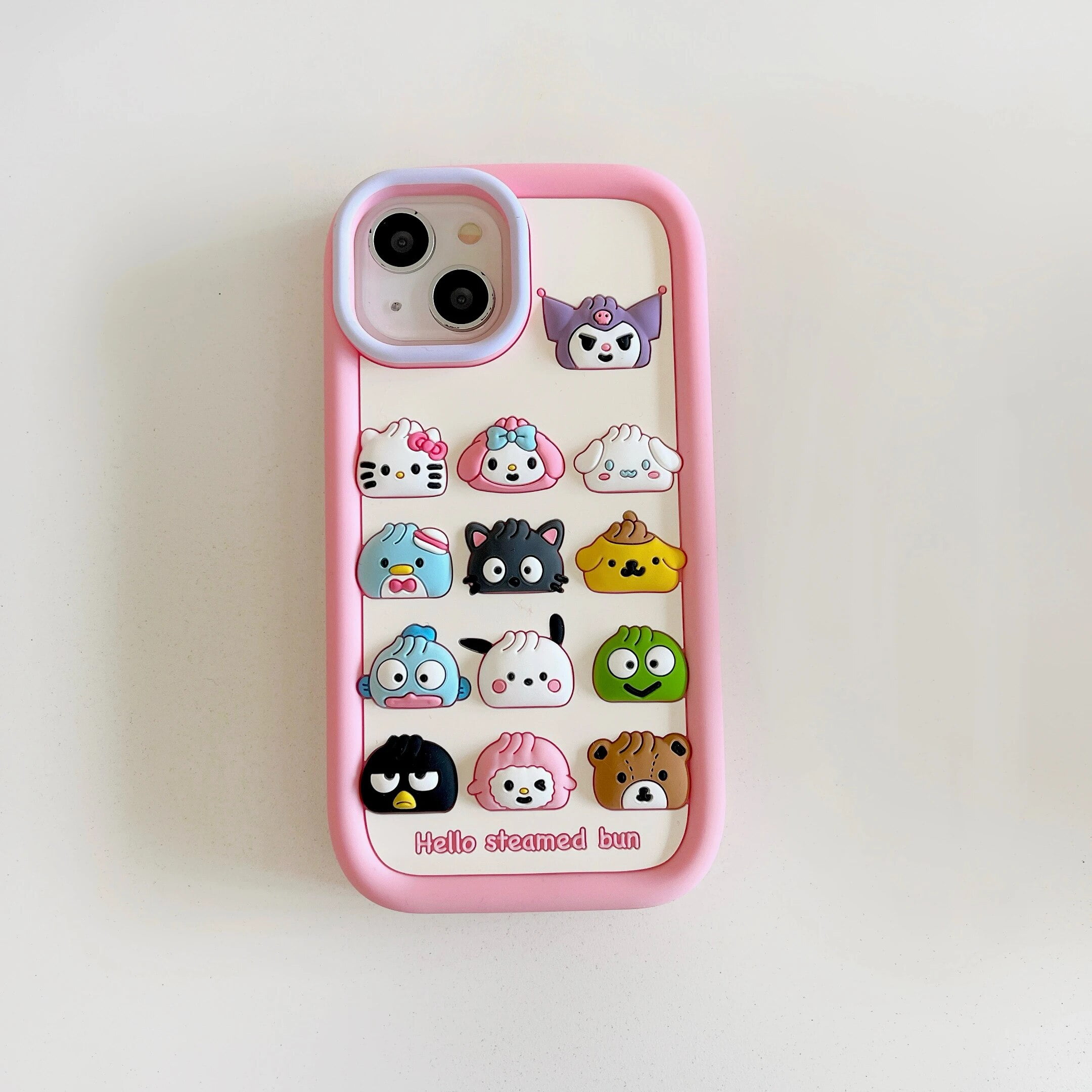 Sanrio Hello Kitty Cinnamoroll Soft Silicone Flip Mirror Case For ...