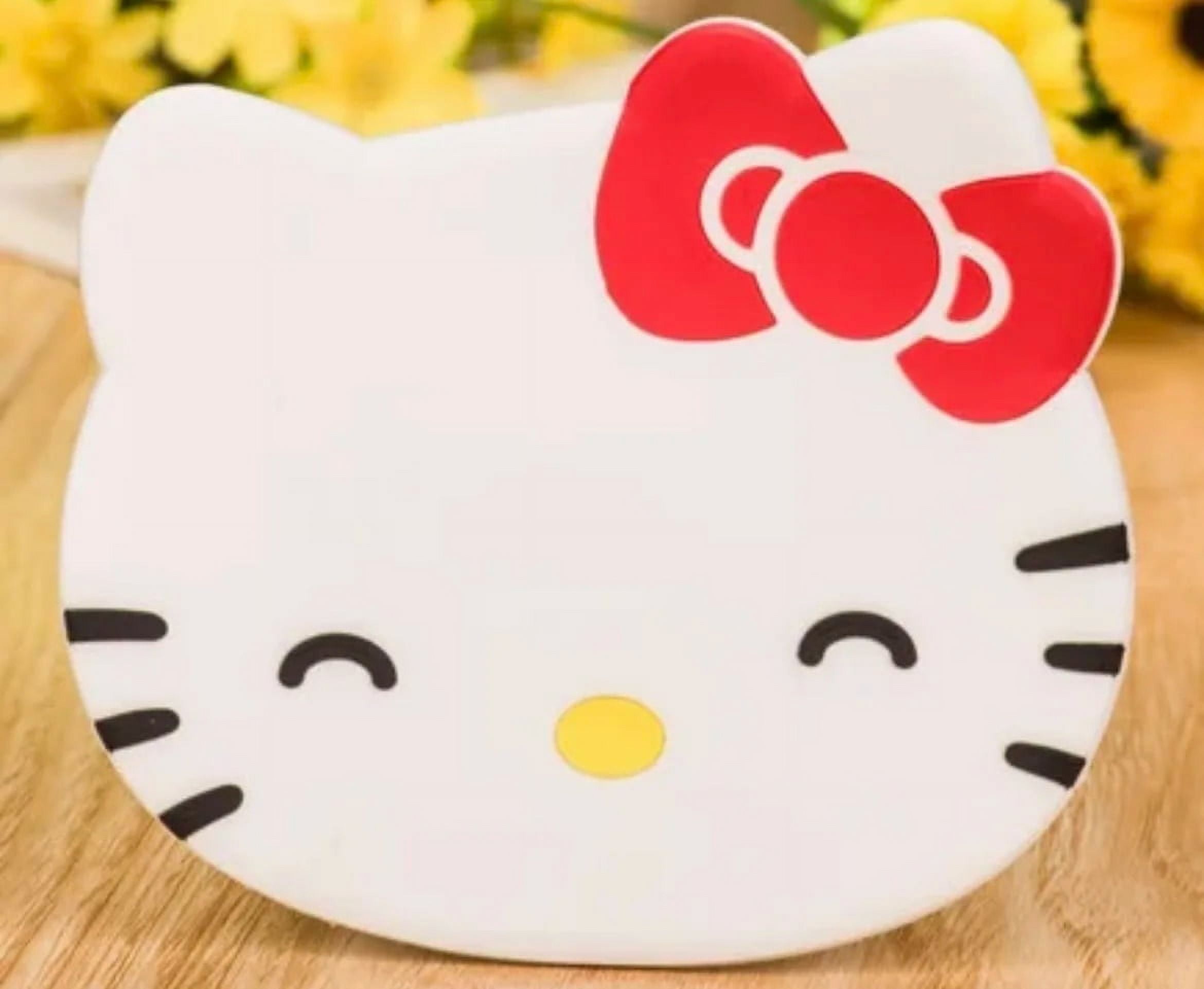 Sanrio Hello Kitty Coaster Cute Cartoon Harajuku Cartoon PVC Soft ...