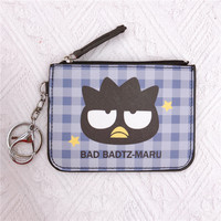 Sanrio Hello Kitty Coin Purse My Melody Bag Kawaii Wallet Anime Pompom ...